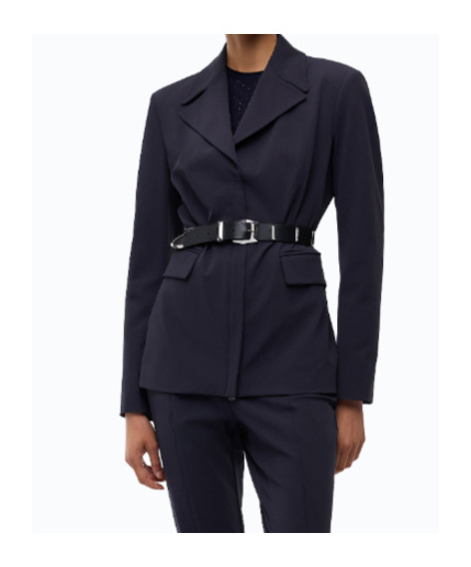 PINKO Pinko Slim-Fit Blazer with Notched Lapel